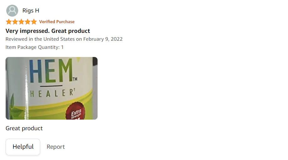 Results – Hem Healer