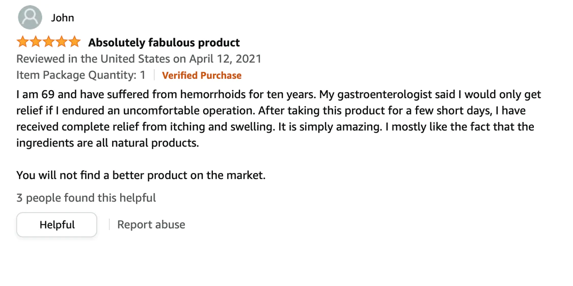 Results – Hem Healer